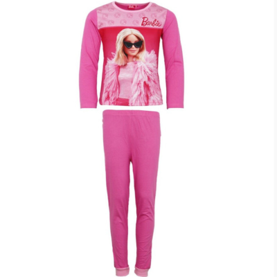 Barbie Elegant Pink gyerek hosszú pizsama 4 év / 104 cm - Gyerek ...