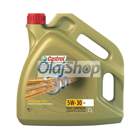 Castrol EDGE TITANIUM 5W-30 LL (4 L) Motorolaj - Motorolaj: árak ...