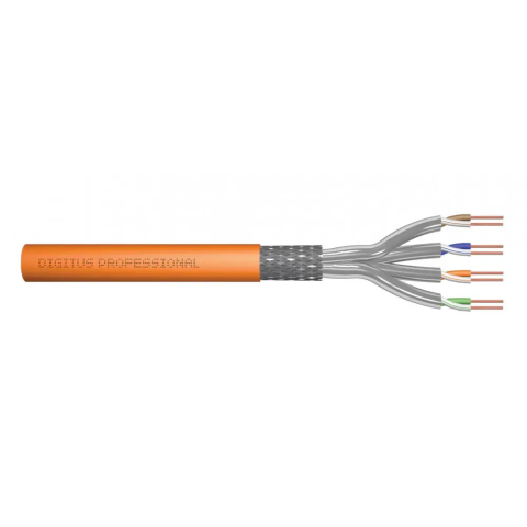 Digitus CAT7 S-FTP Installation cable 250m Orange DK-1743-VH-250 ...