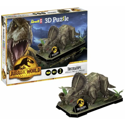 Revell 3D Puzzle Jurassic World Dominion Triceratops (00242) - Puzzle ...
