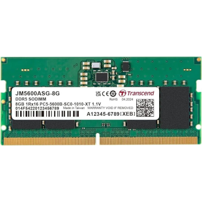 Transcend Transcend 8GB DDR5 5600MHz SODIMM - Memória (RAM): árak ...