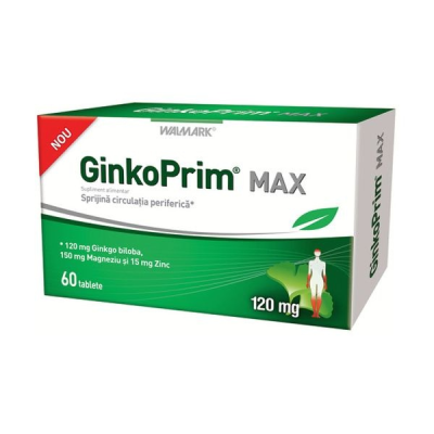 Walmark GinkoPrim MAX 120mg tabletta 60db - Vitamin és ...