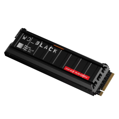 WD 1TB M.2 2280 NVMe SN8100 with Heatsink Black WDS100T1XHM ...